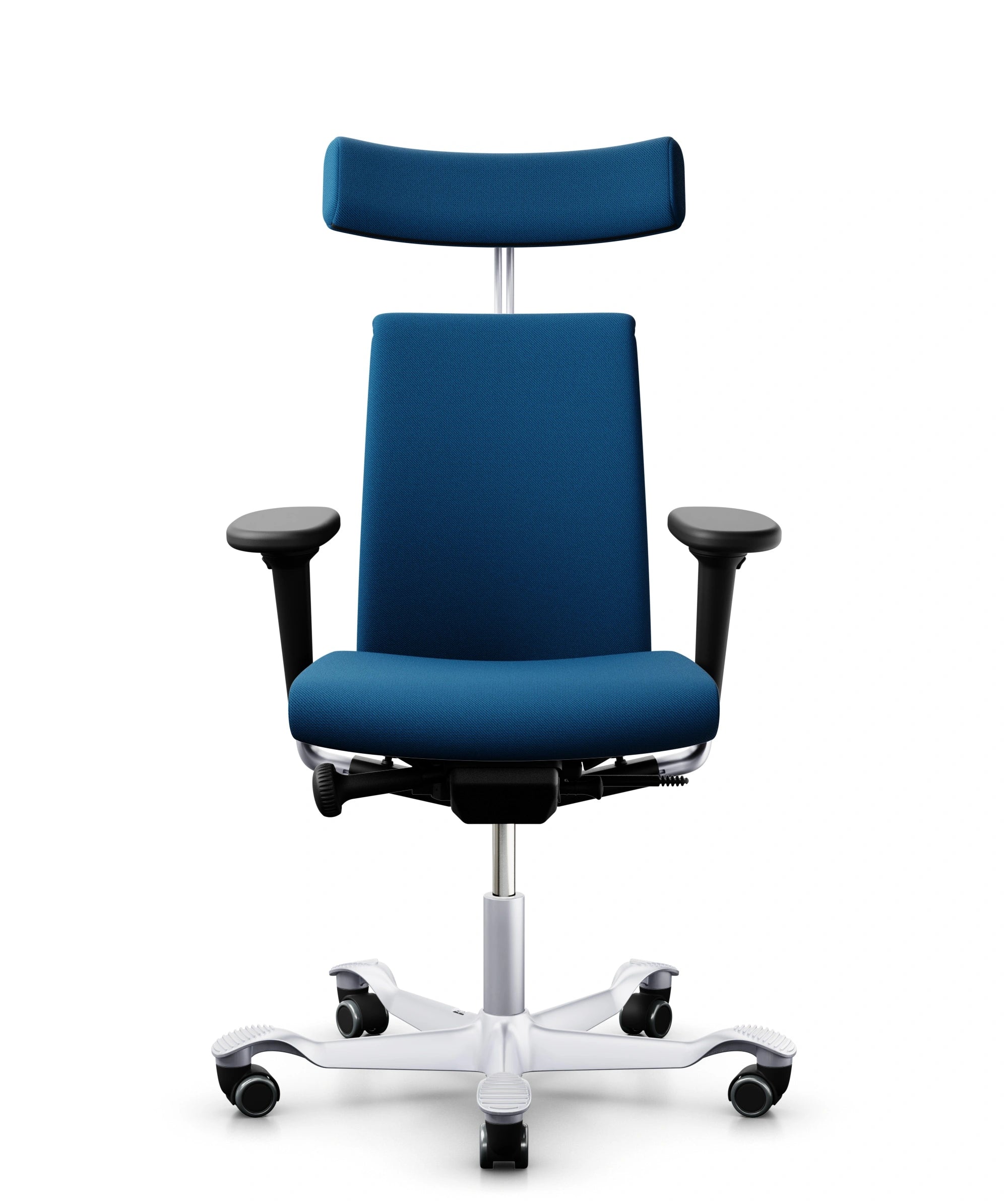 HÅG Creed Medium Back Ergonomic Chair with Headrest - Silver Base
