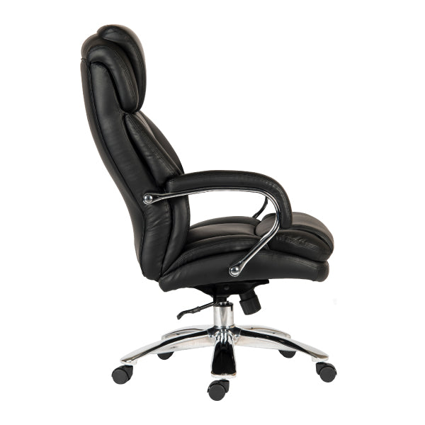 Colossus Heavy-Duty Office Chair 490 lb Capacity Leather