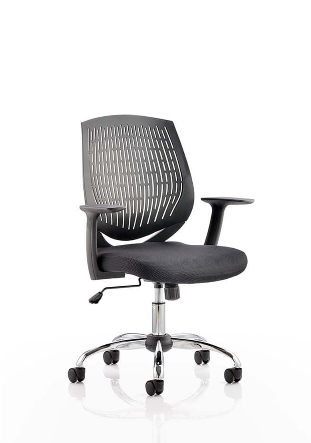 Dura Ergonomic Medium Back Mesh Office Chair with Arms