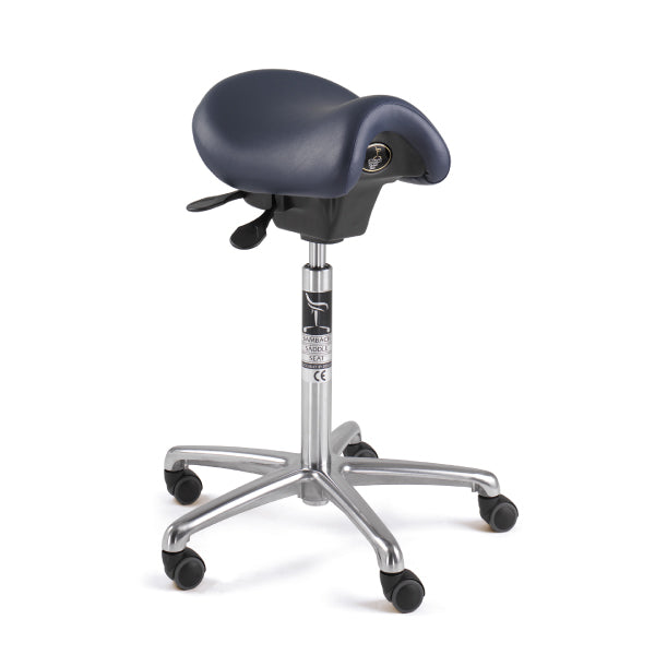 Bambach Saddle Seat - Ergonomic Leather Office Chair